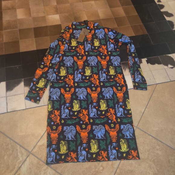 Nooworks | Dresses | Nooworks Gargoyle Print Dress Size 3x New Fits 2x ...